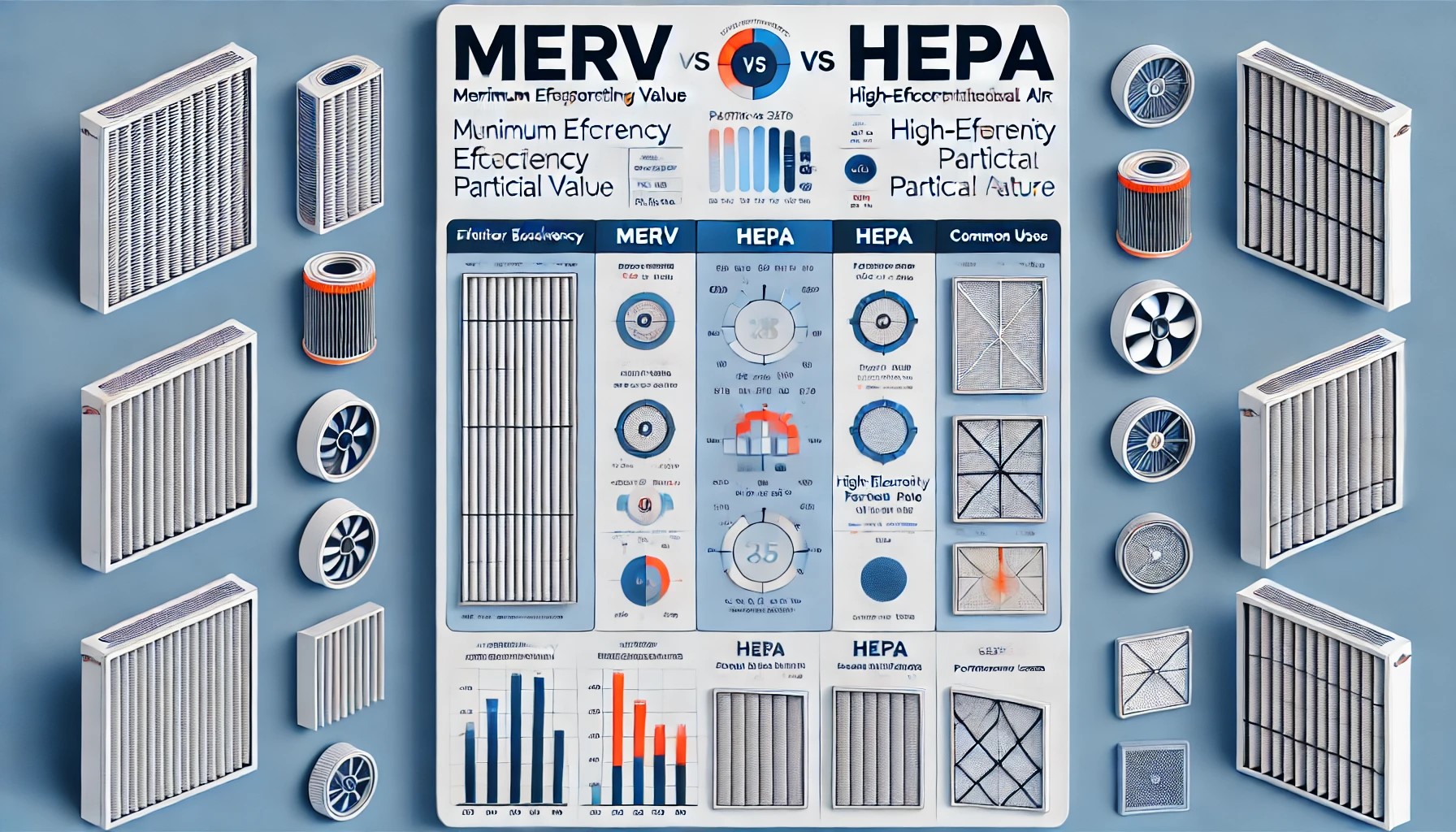 MERV和HEPA過濾器之間的差異是什麼？ - Hencolin 漢克林企業 |工業空氣濾網領導品牌