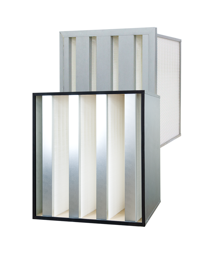 HEPA HV (High Volume) V bank Filters - Hencolin International ...